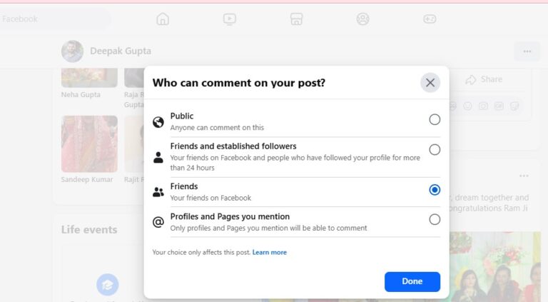 How Do You Turn Off Comments On A Facebook Post - Veloce