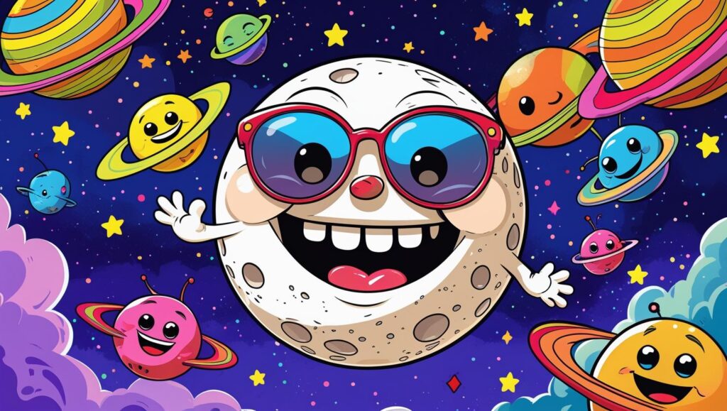 Funny Moon Captions for Instagram - Veloce